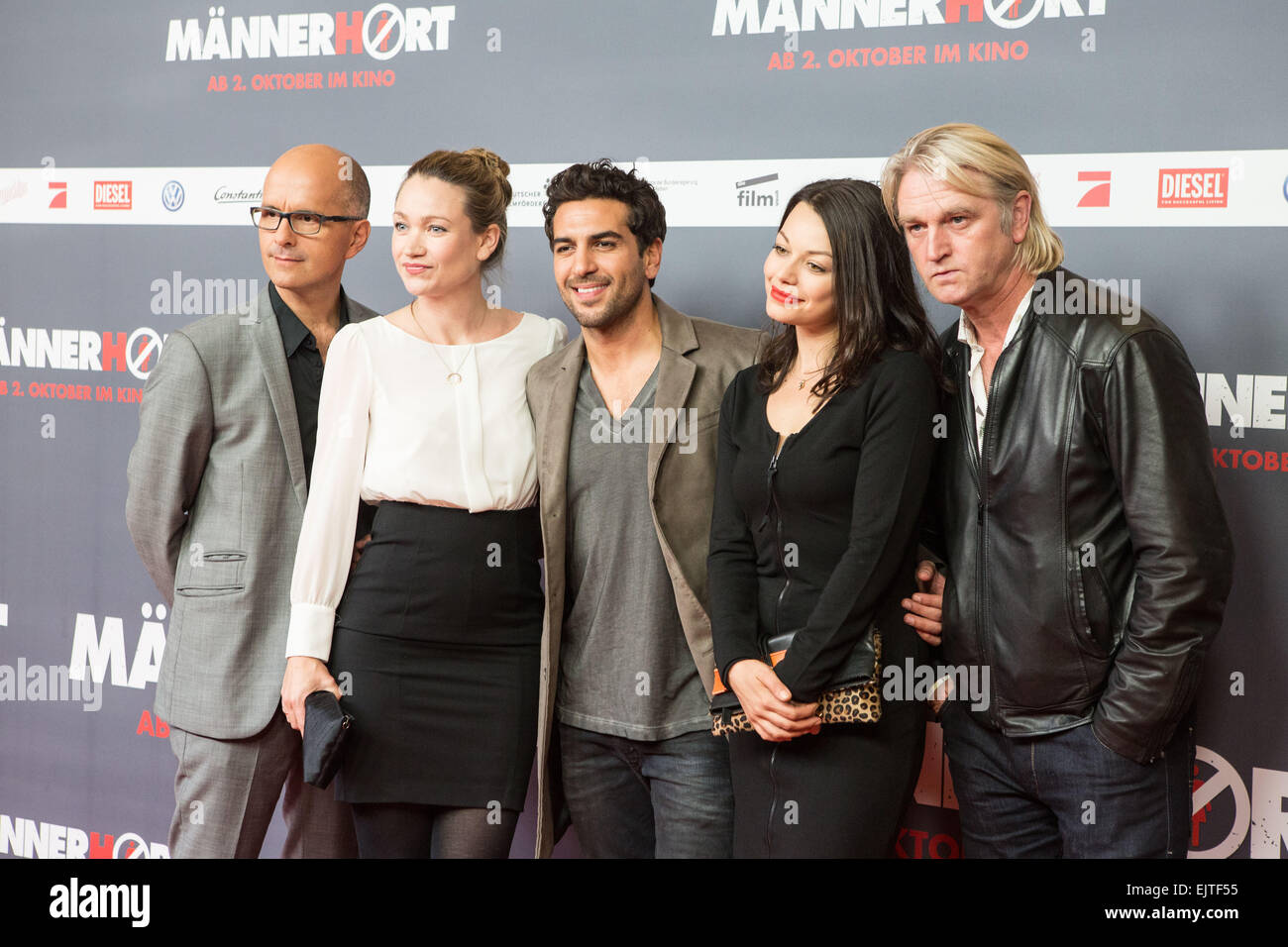 Premiere of Maennerhort at Cubix movie theatre Featuring: Christoph ...