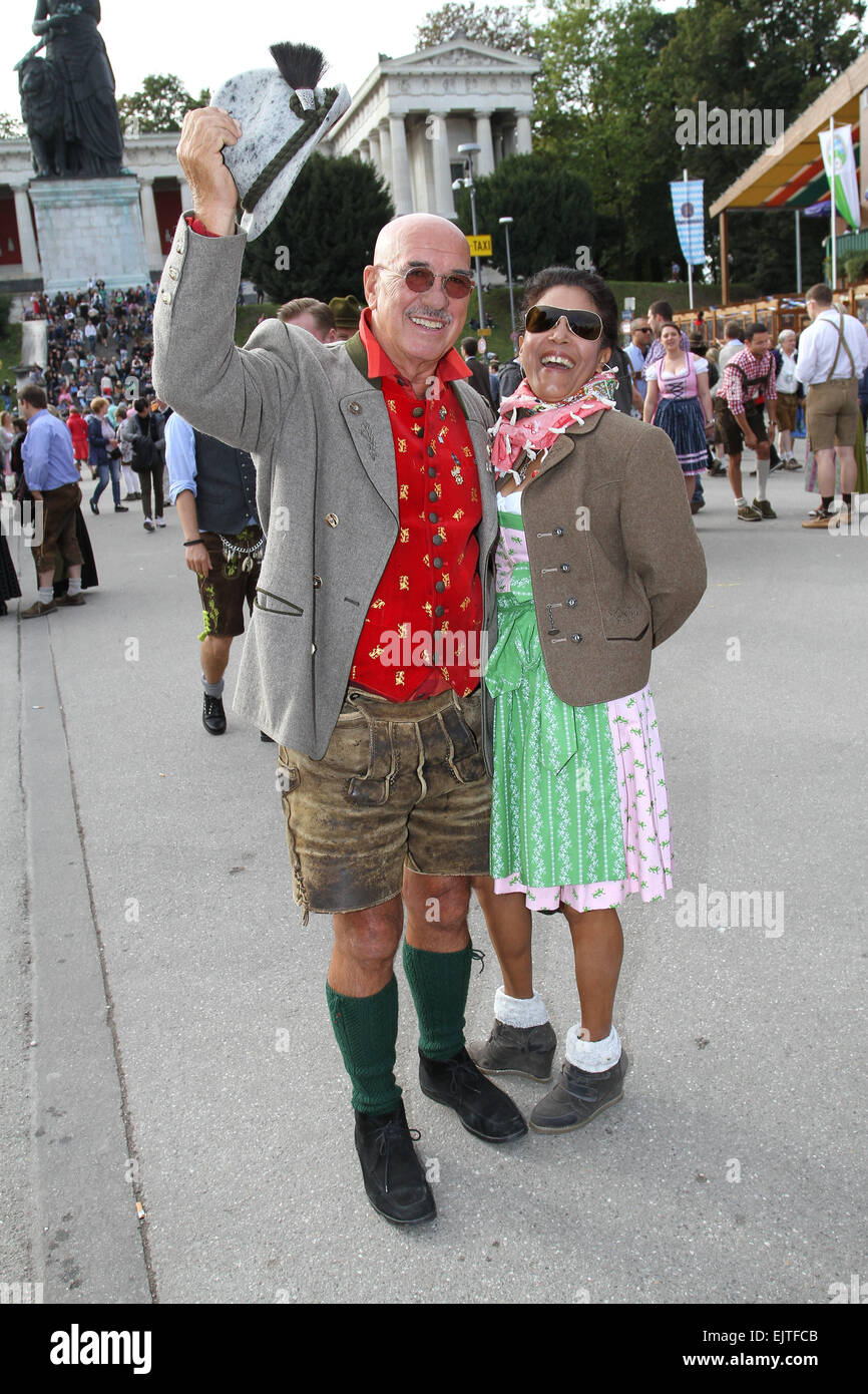 Day 7 at the 2014 Oktoberfest (Wiesn) Featuring: Otto Retzer,Shirley ...