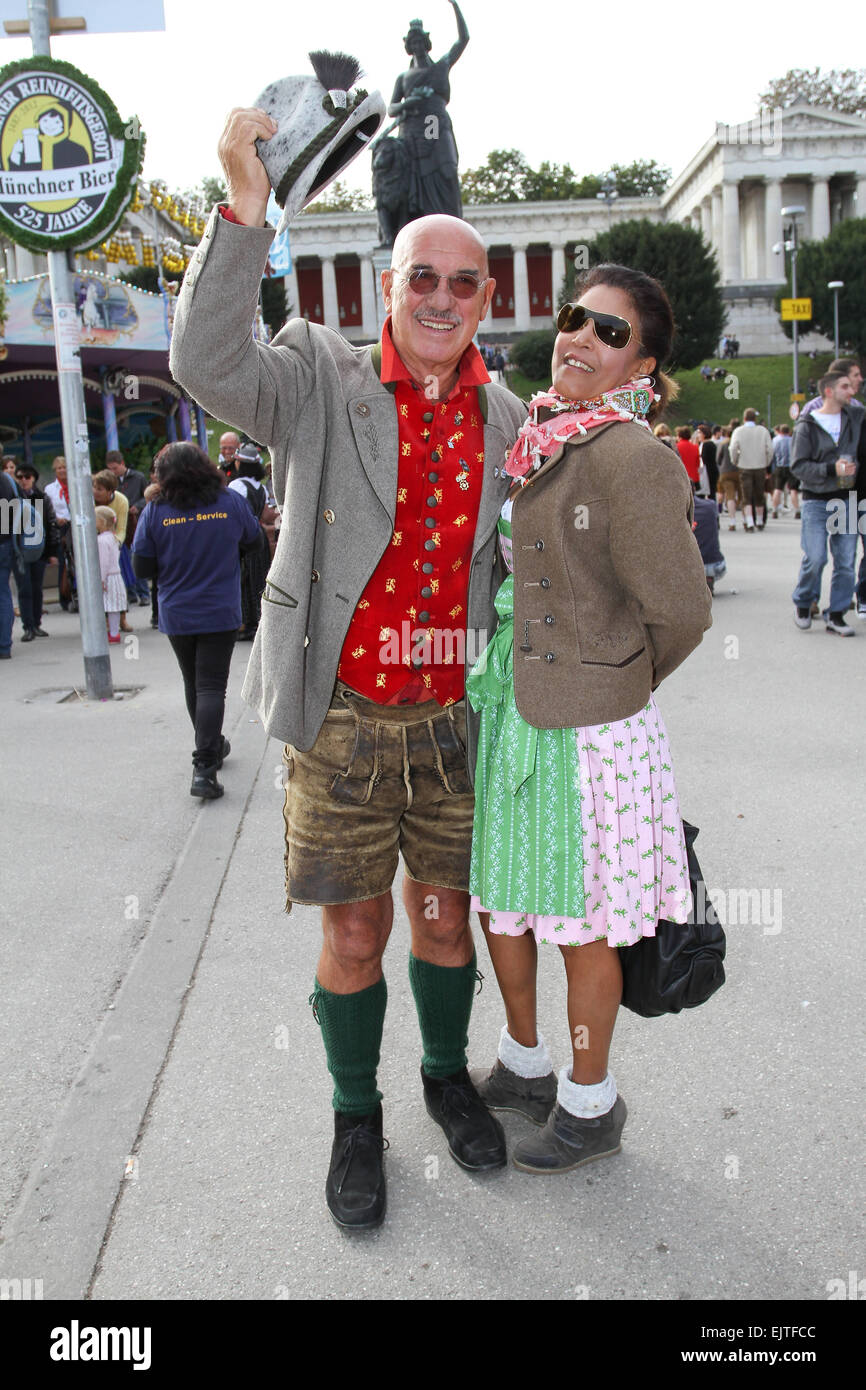 Day 7 at the 2014 Oktoberfest (Wiesn) Featuring: Otto Retzer,Shirley ...