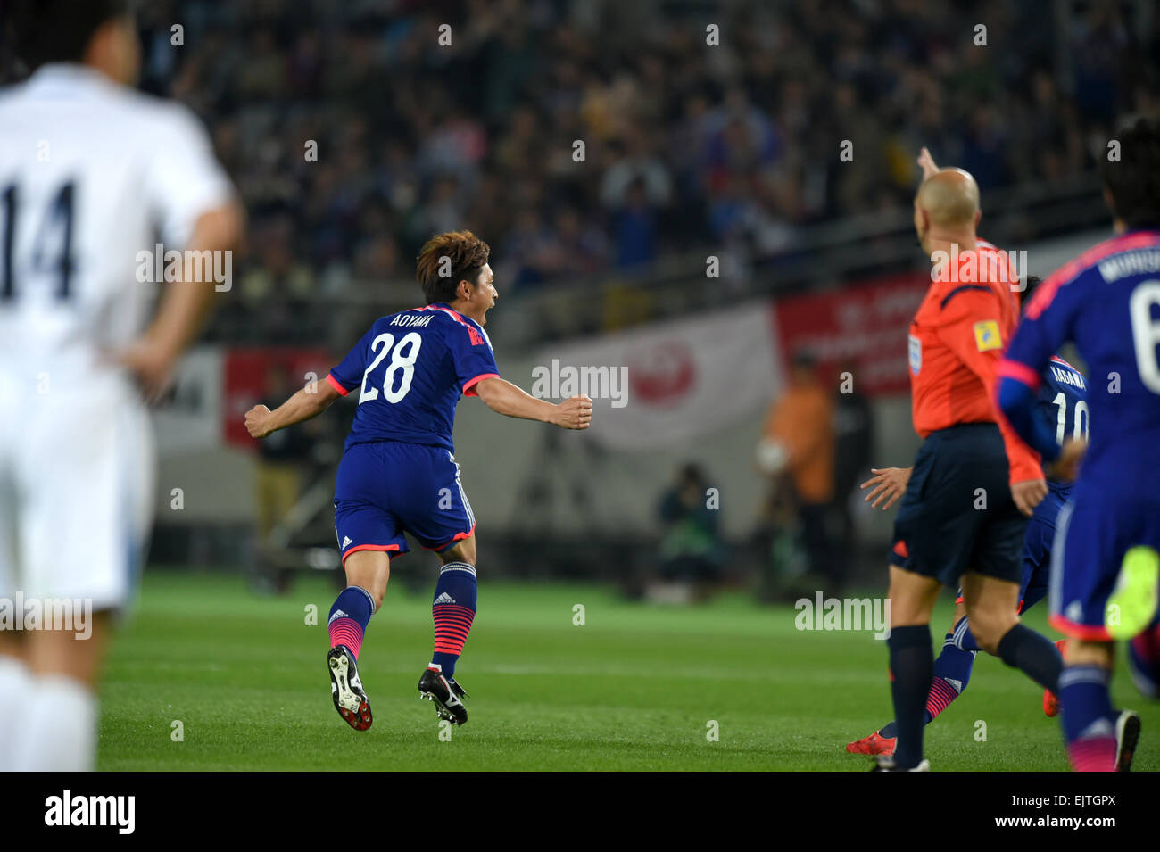 Tokyo, Japan. 31st Mar, 2015. Toshihiro Aoyama (JPN) Football/Soccer ...