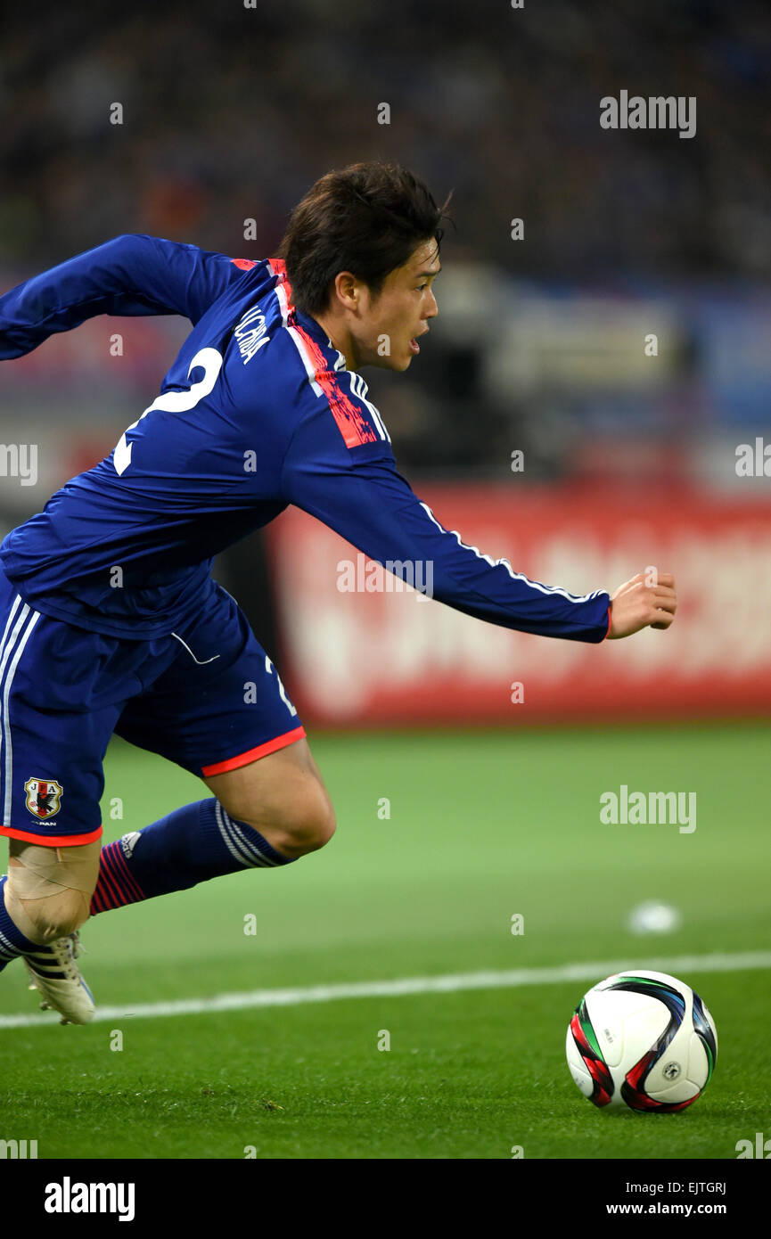 Tokyo, Japan. 31st Mar, 2015. Atsuto Uchida (JPN) Football/Soccer : JAL ...
