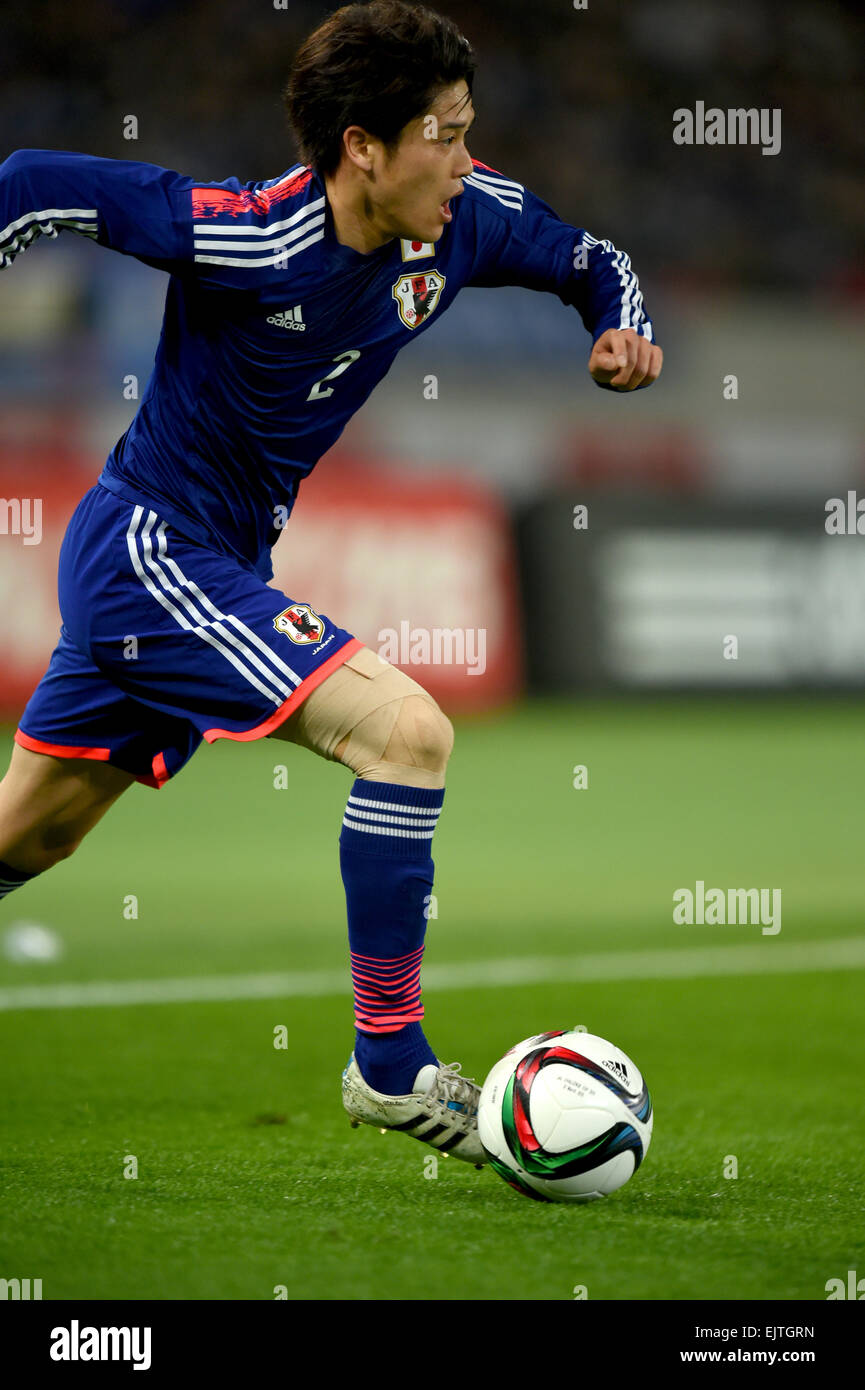 Tokyo, Japan. 31st Mar, 2015. Atsuto Uchida (JPN) Football/Soccer : JAL ...