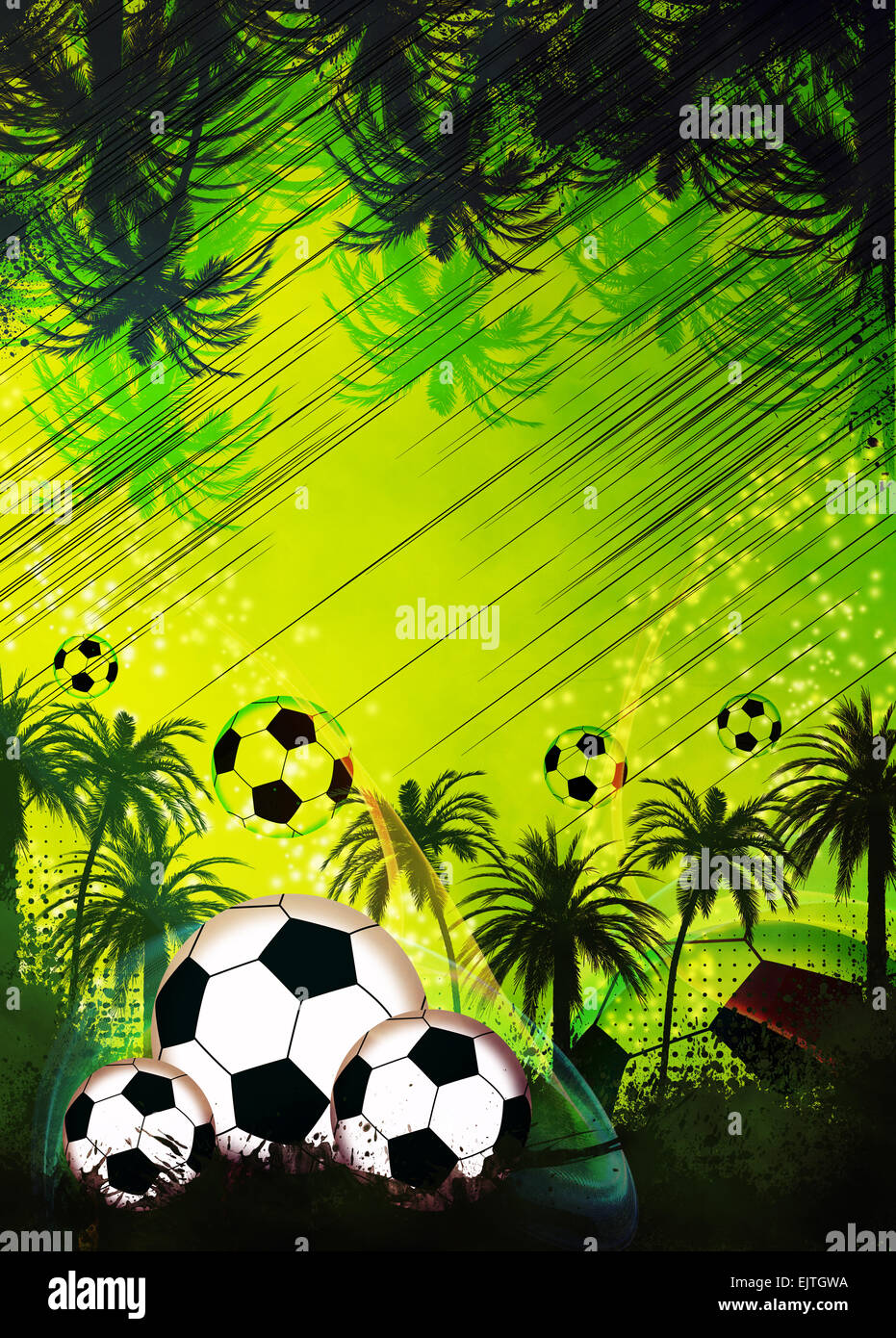 Football or soccer invitation poster, flyer and other advert background ...