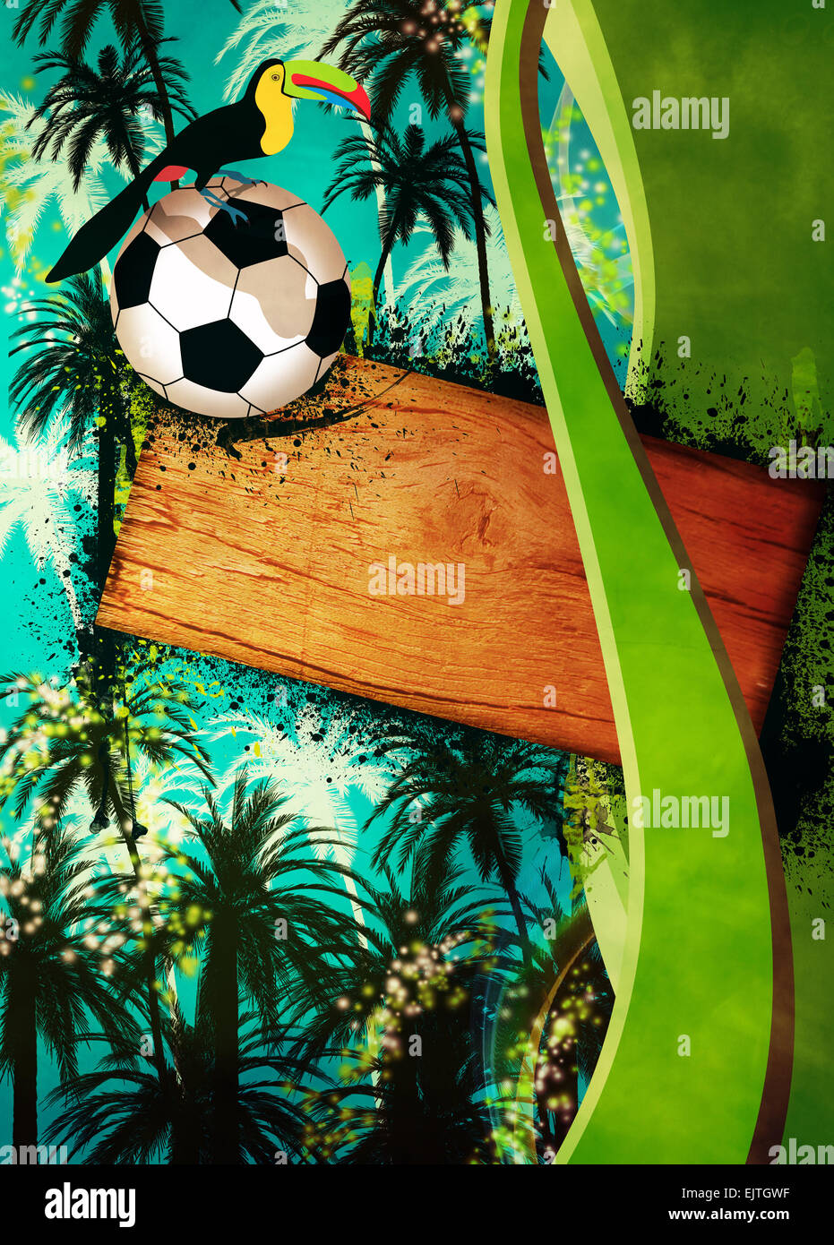 Football or soccer invitation poster, flyer and other advert background ...