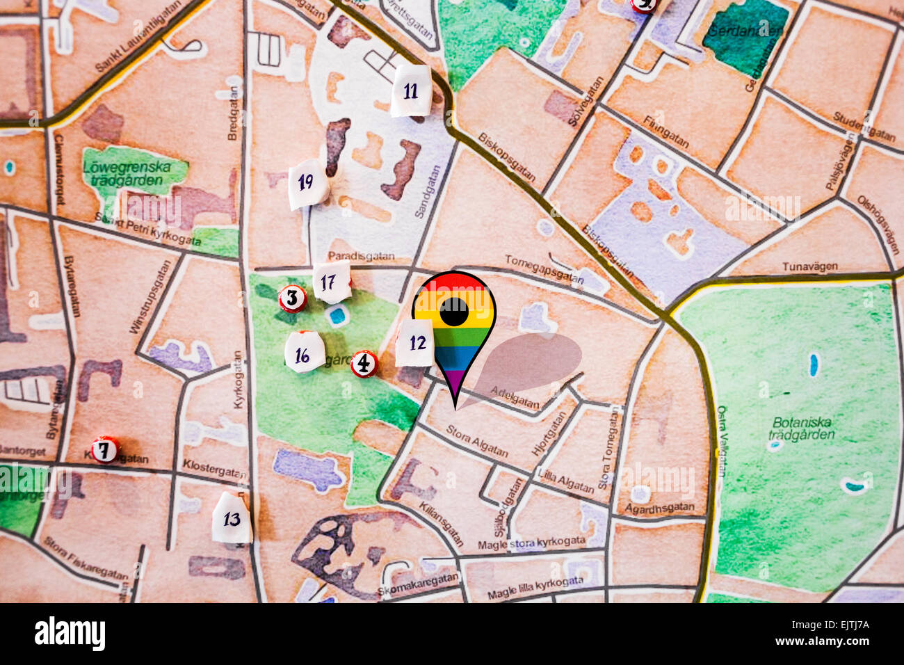 Gay pride symbols hi-res stock photography and images - Alamy
