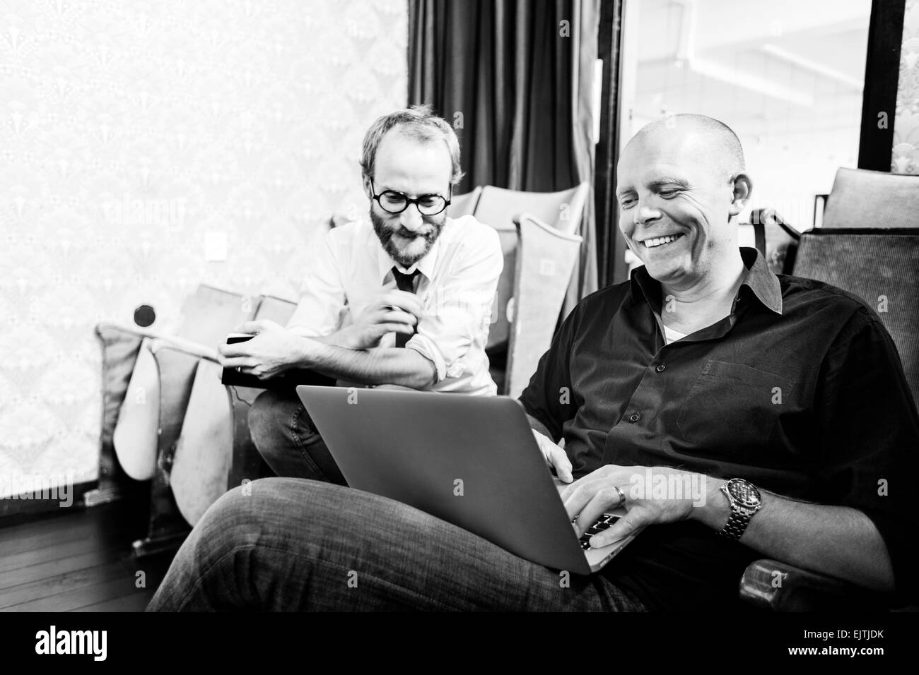 Black and white photography in rooms hi-res stock photography and ...