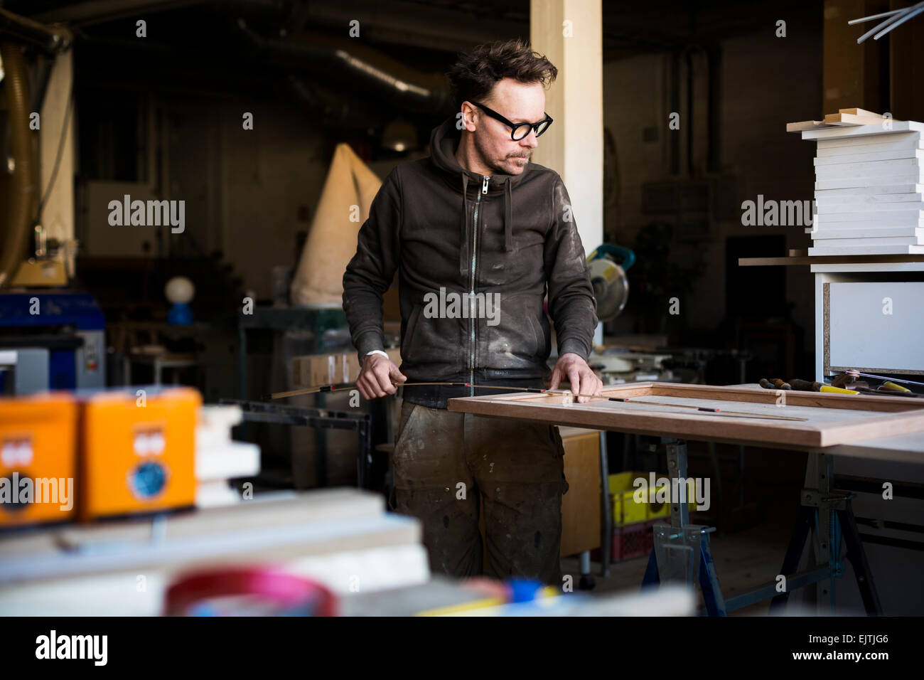 Carpenter Ruler High Resolution Stock Photography and Images - Alamy