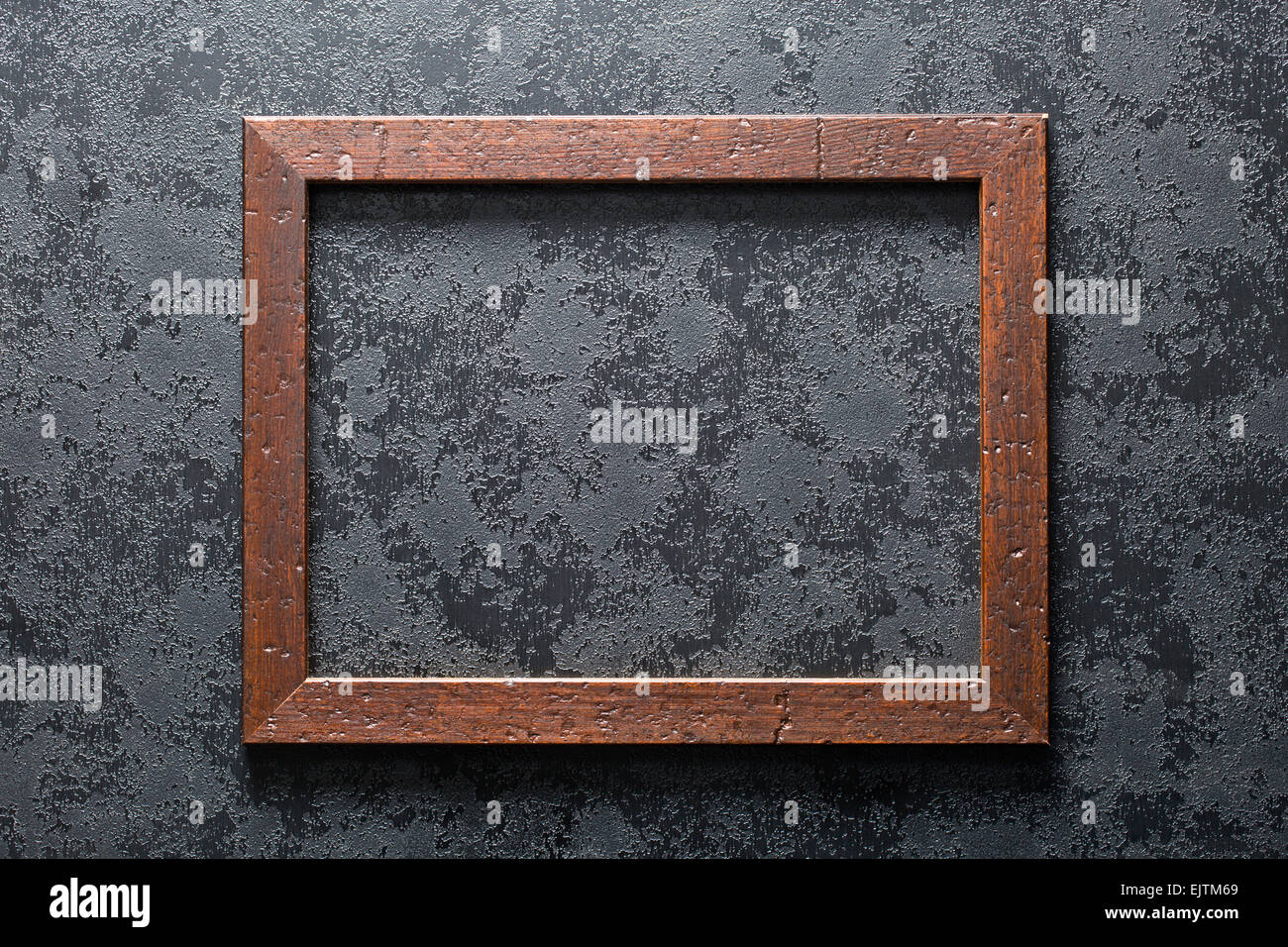 Black rustic frame hi-res stock photography and images - Alamy