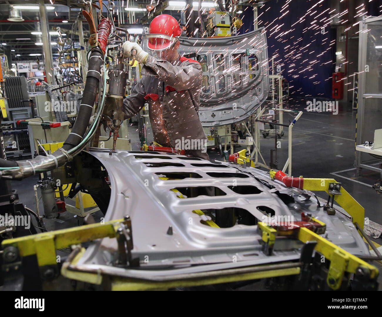 Toyota Factory Assembly Line High Resolution Stock Photography and ...