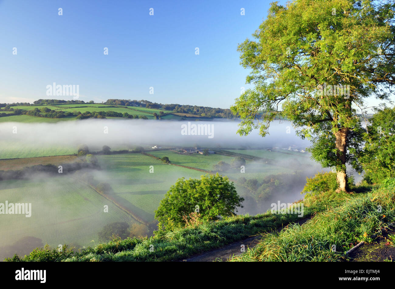 The view over the River Torridge valley from Castle Hill, Great ...