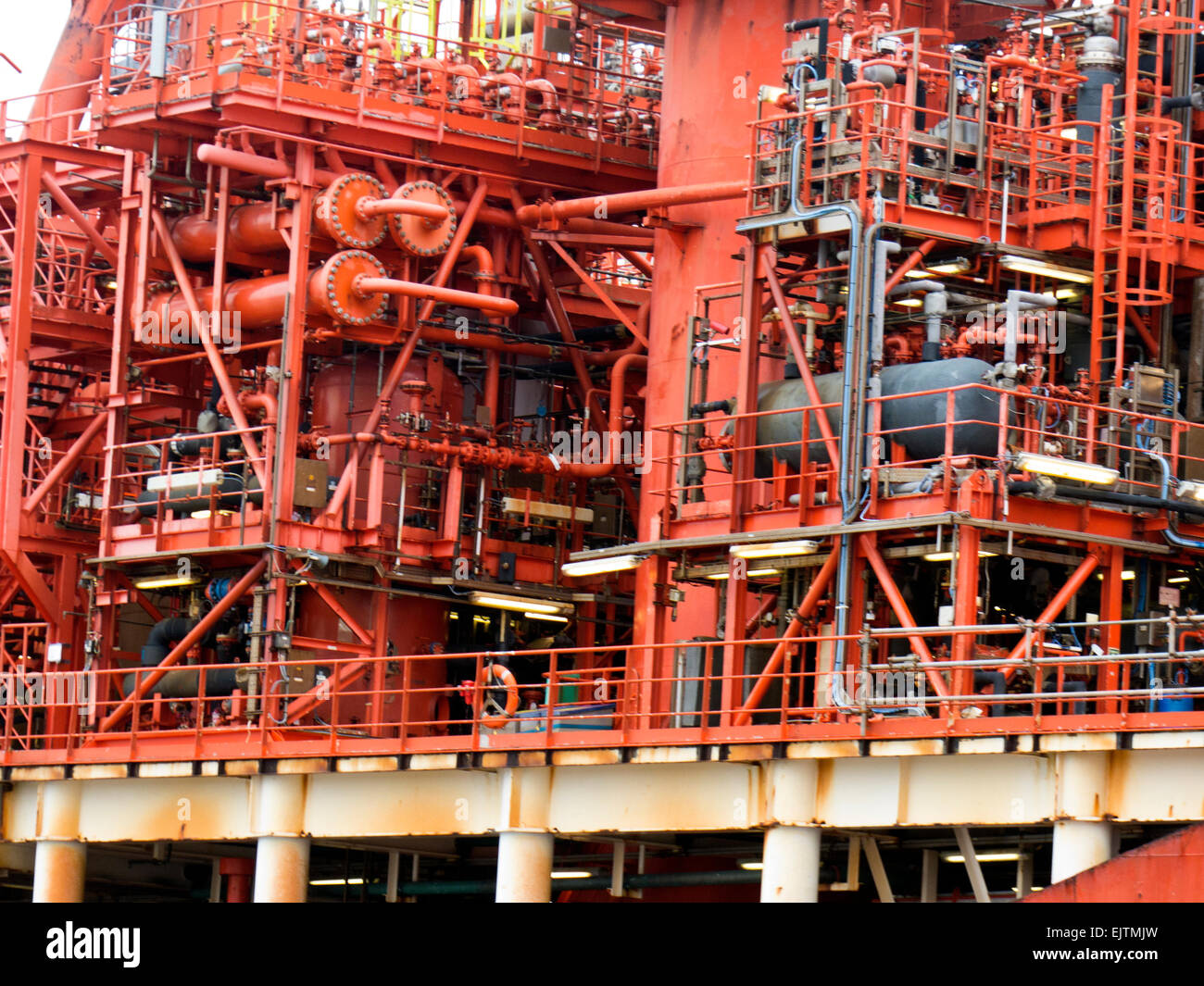 Oil production ship in the Port of Hamburg Stock Photo - Alamy