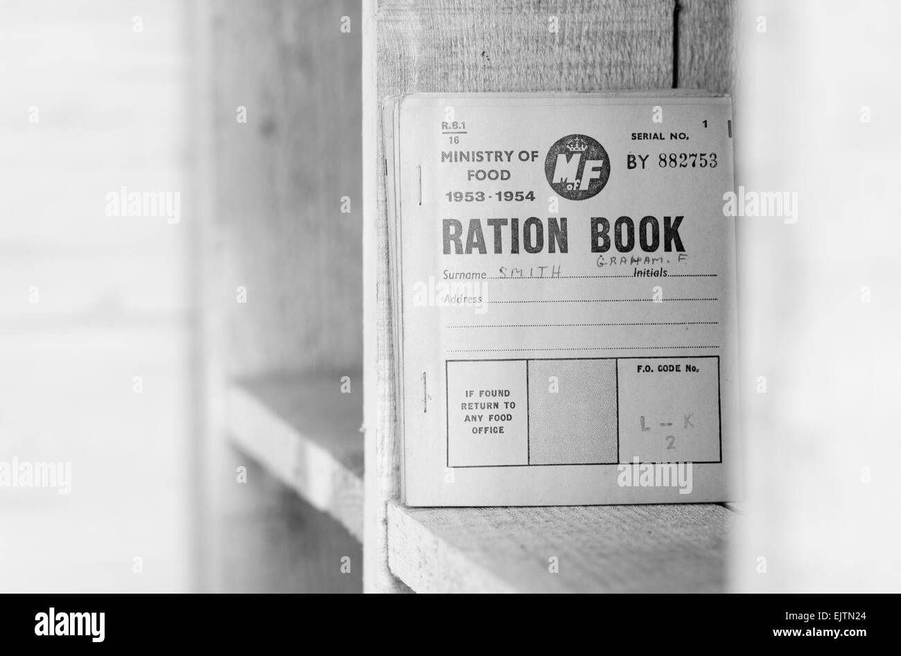 Old ration Black and White Stock Photos & Images - Alamy
