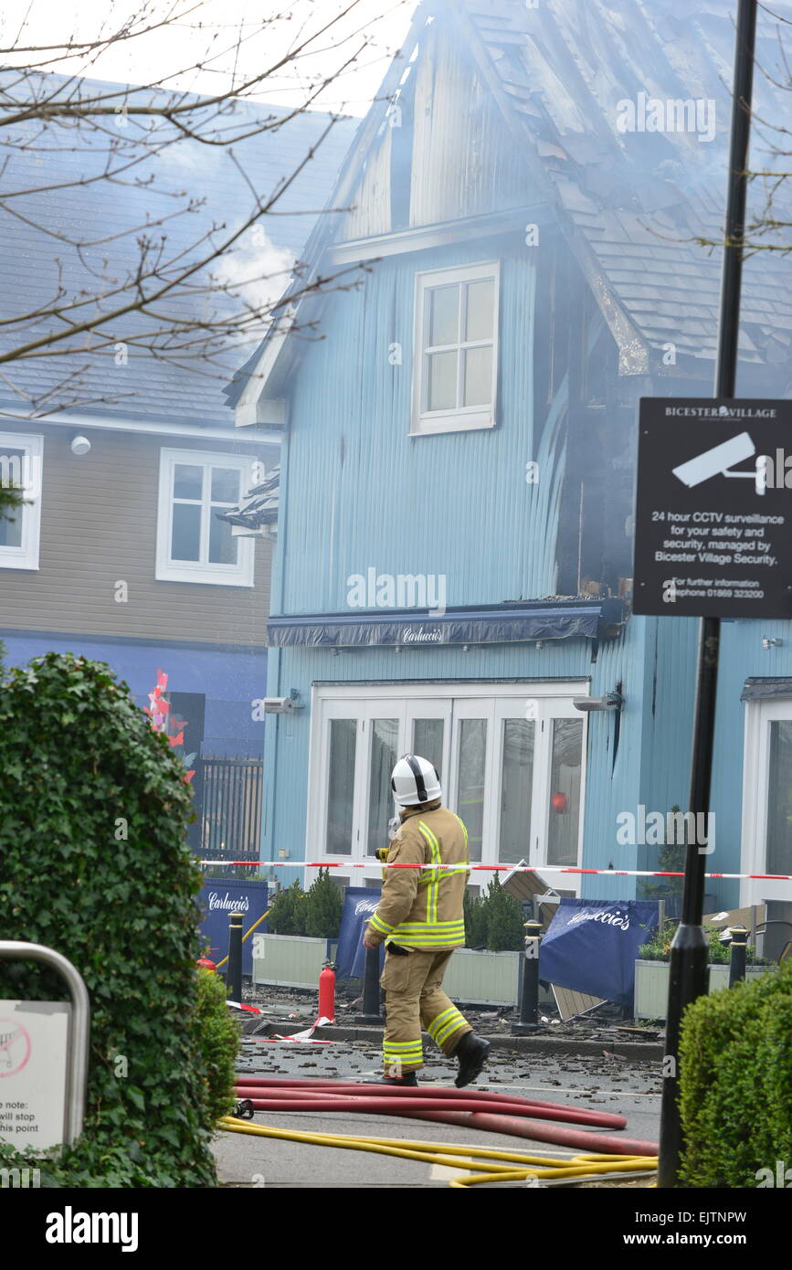 Bicester village fire hi-res stock photography and images - Alamy