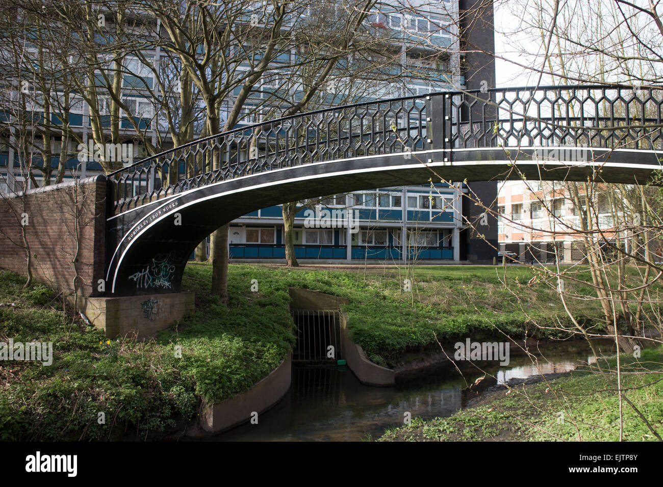Vignoles Bridge over the River Sherbourne, Coventry, UK Stock Photo - Alamy