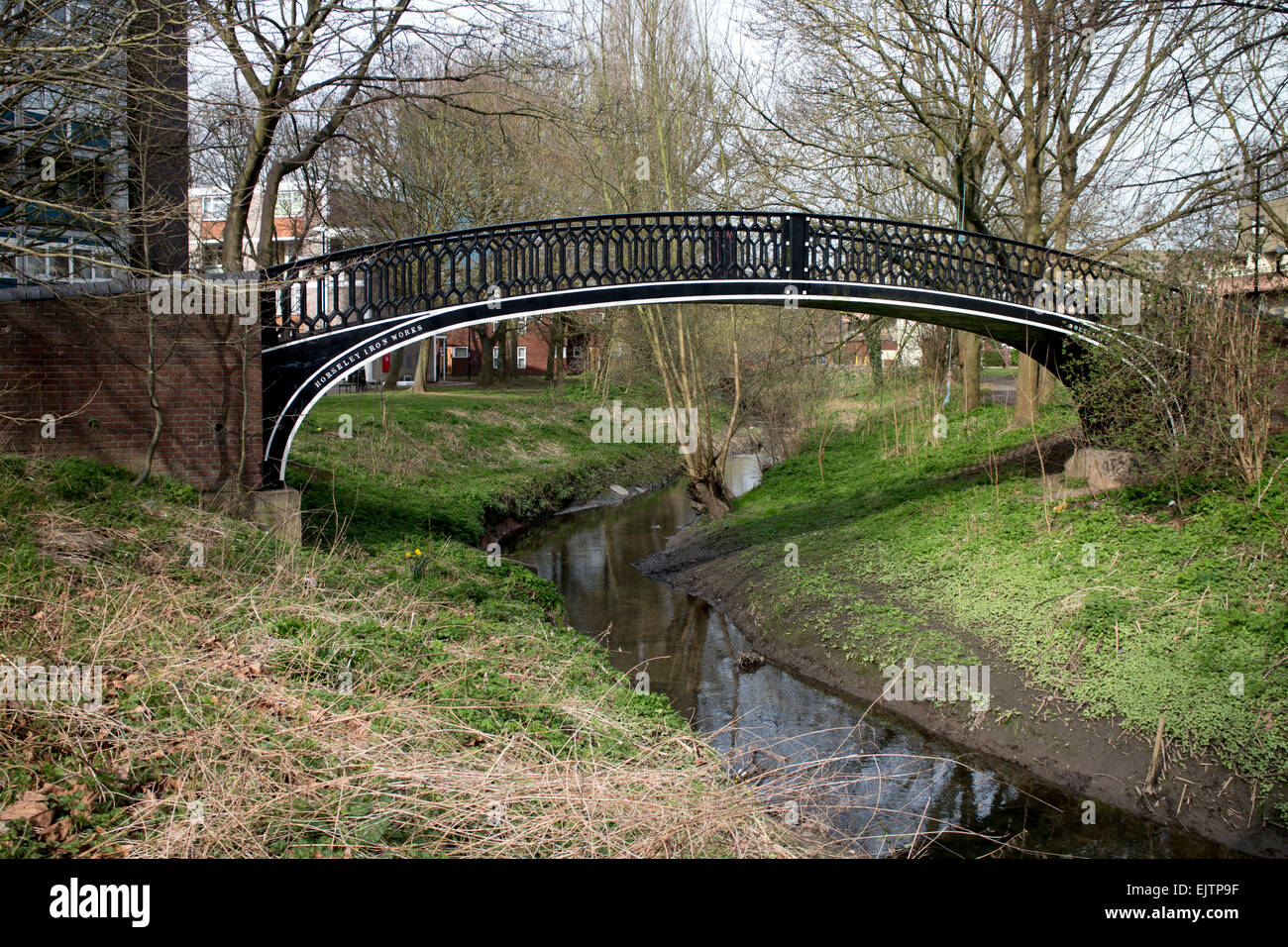 Vignoles Bridge over the River Sherbourne, Coventry, UK Stock Photo - Alamy