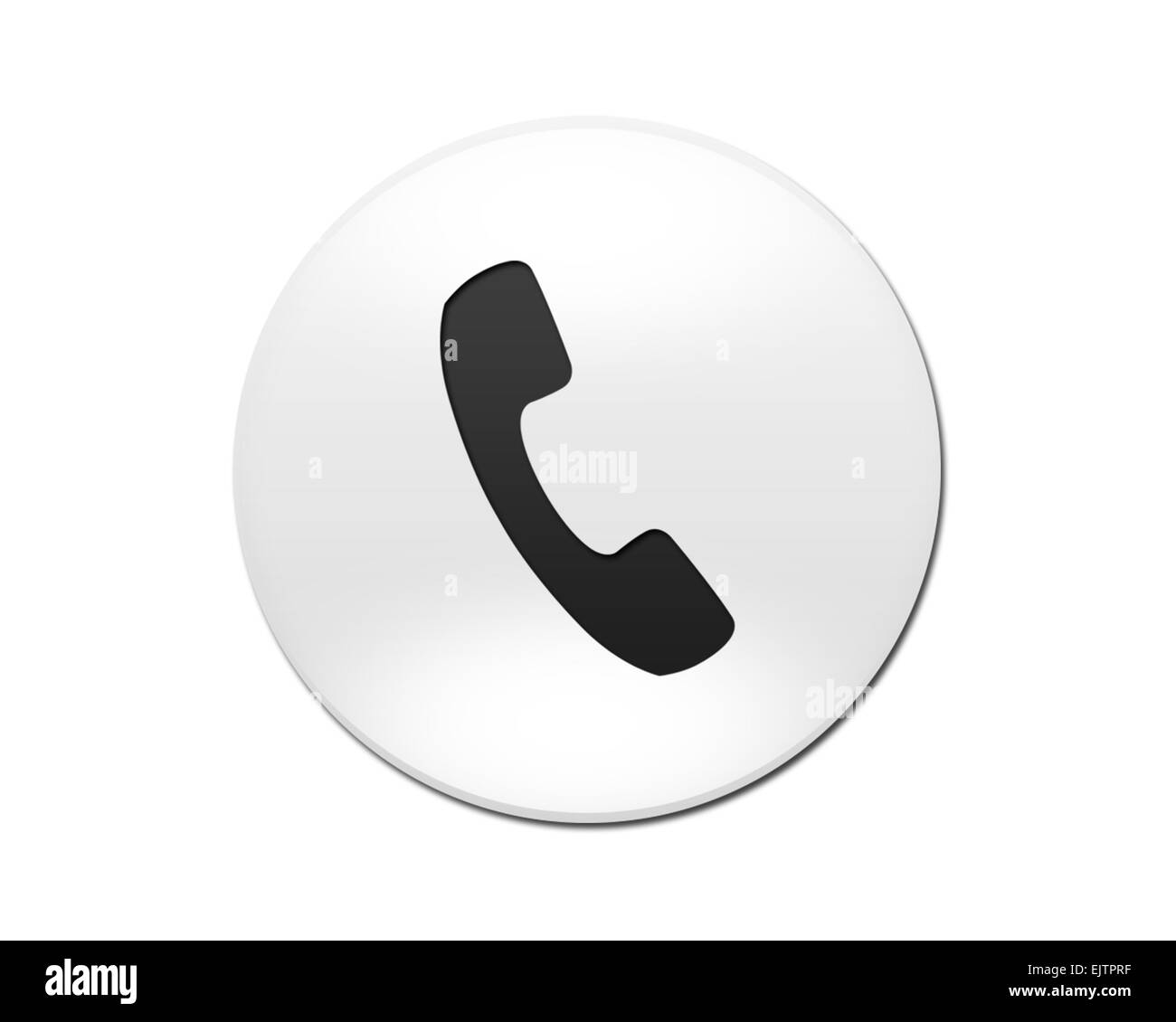 Mobile phone end call button Cut Out Stock Images & Pictures - Alamy