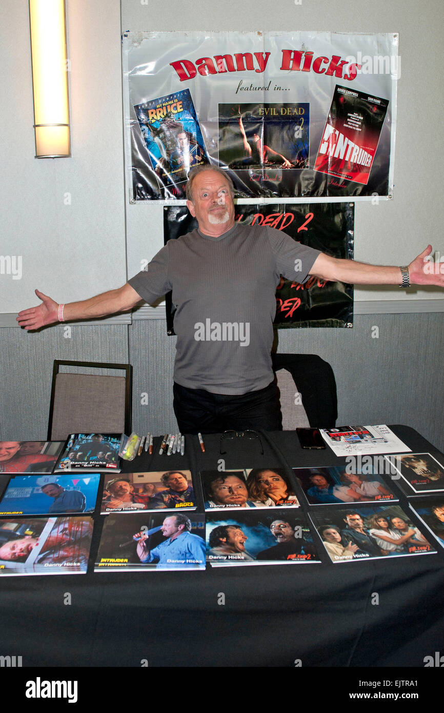 Burbank. 29th Mar, 2015. Danny Hicks attends the 'Monsterpalooza: The ...