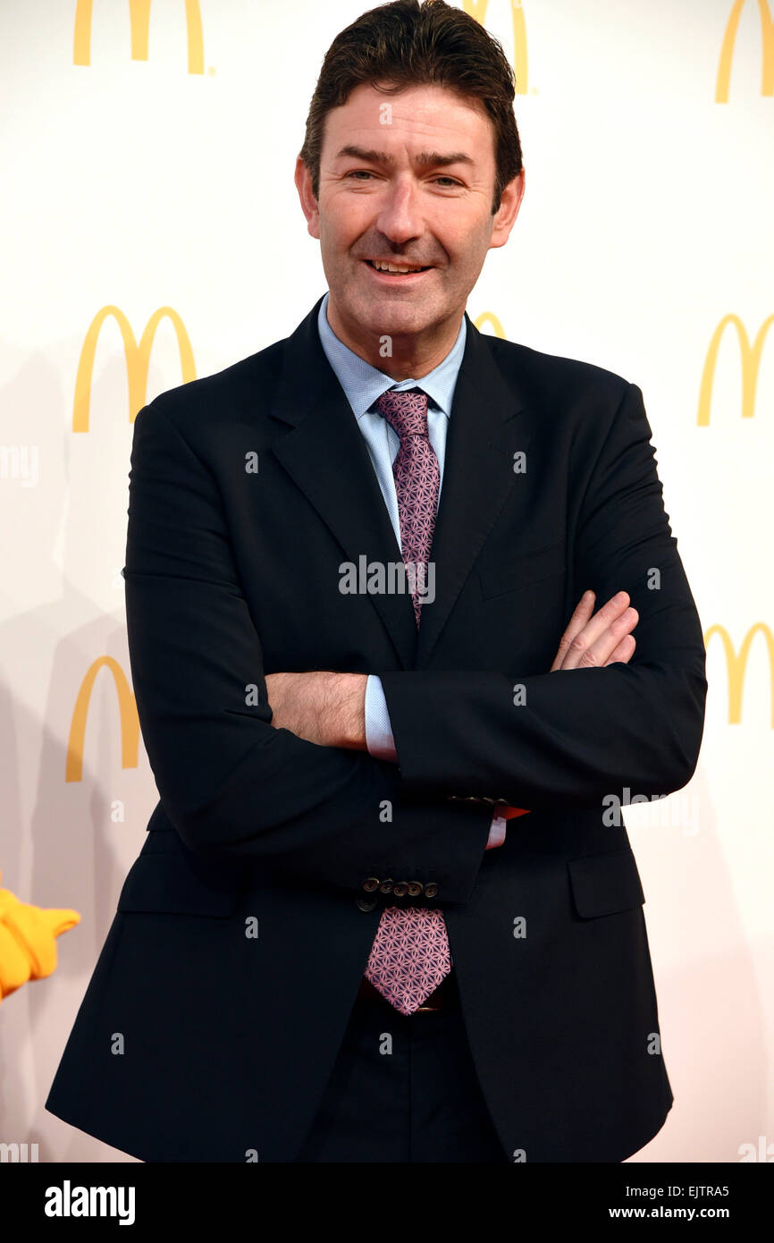 McDonald's Global CEO Steve Easterbrook at the Grand Opening of the ...