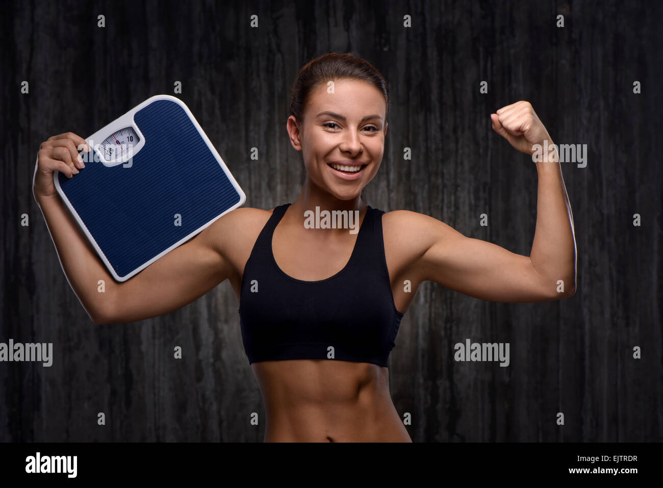 Female Weighs High Resolution Stock Photography and Images - Alamy