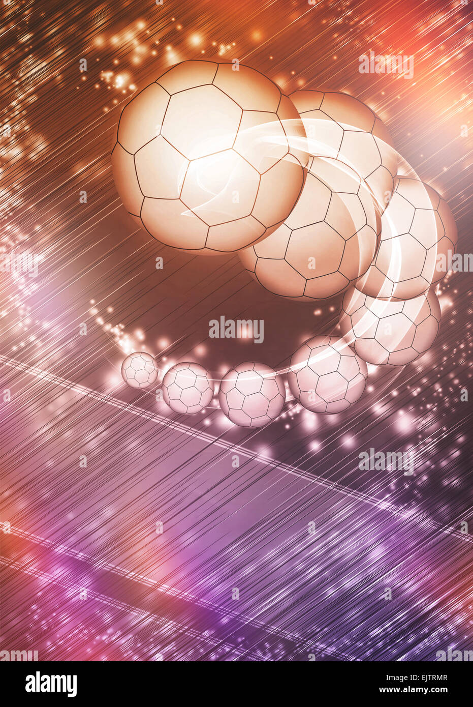 Handball match invitation poster or flyer background with empty space ...
