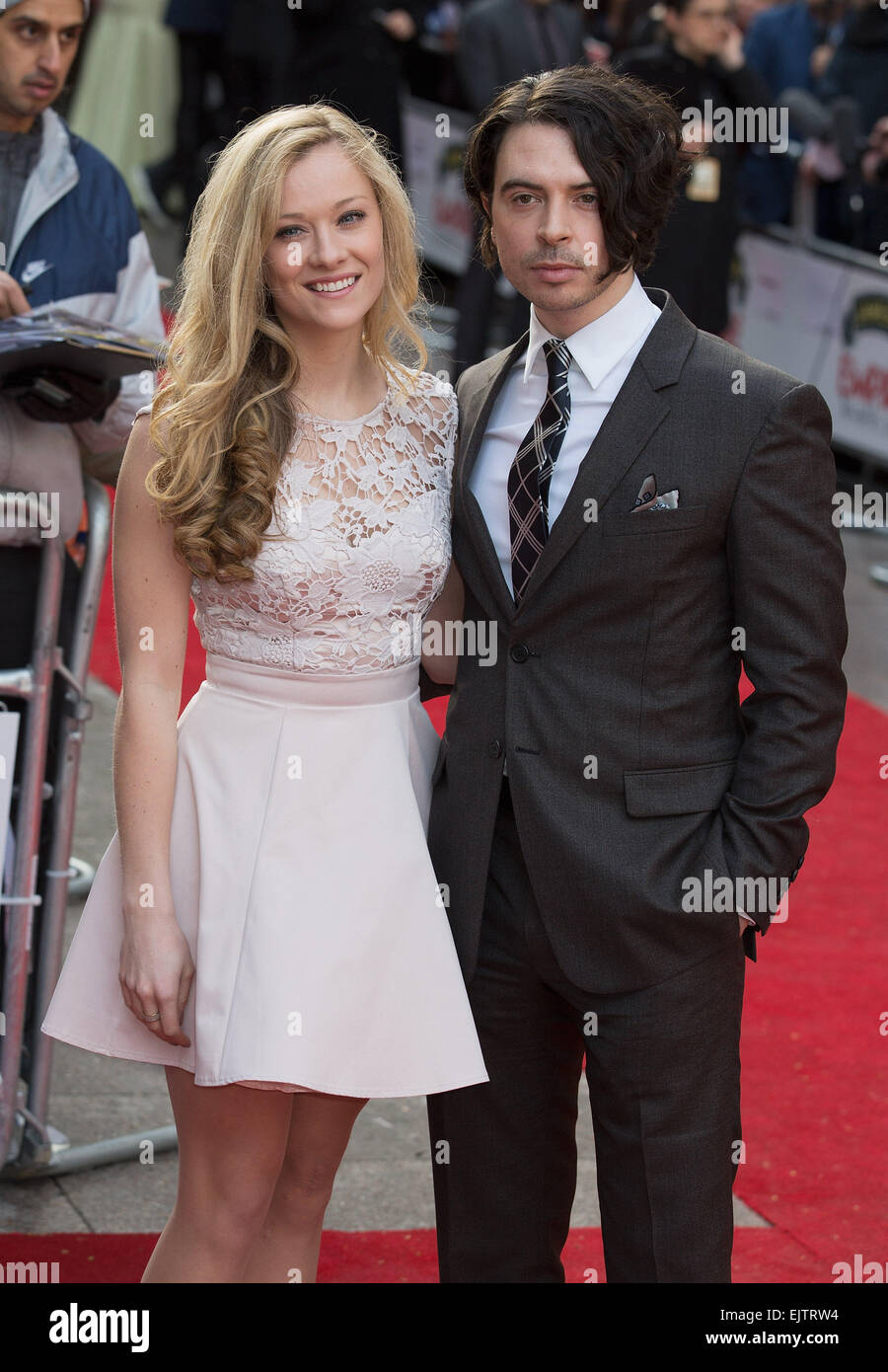 London, UK. Tiffany Ceri and Ryan Gage at the Jameson Empire Film ...