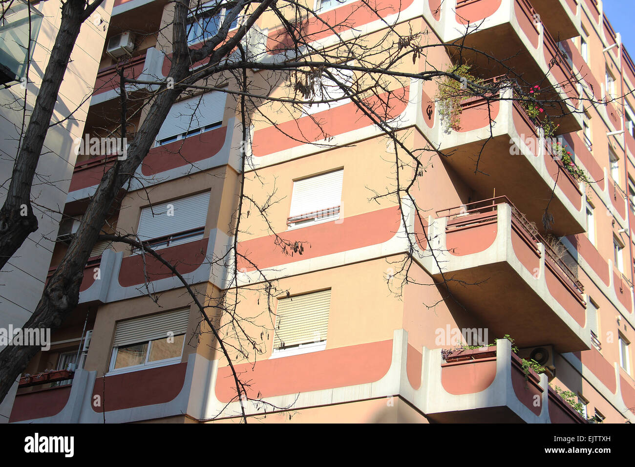 Balcony and tree hi-res stock photography and images - Alamy