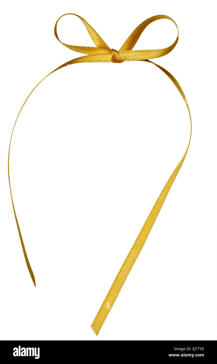 ribbon bow knot decoration Stock Photo - Alamy