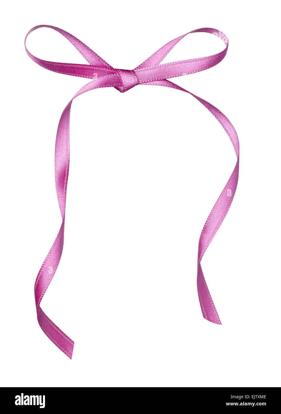 ribbon bow knot decoration Stock Photo - Alamy