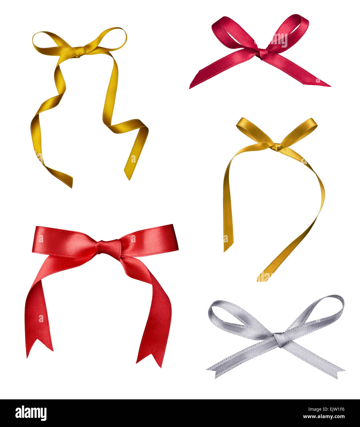 ribbon bow knot decoration Stock Photo - Alamy
