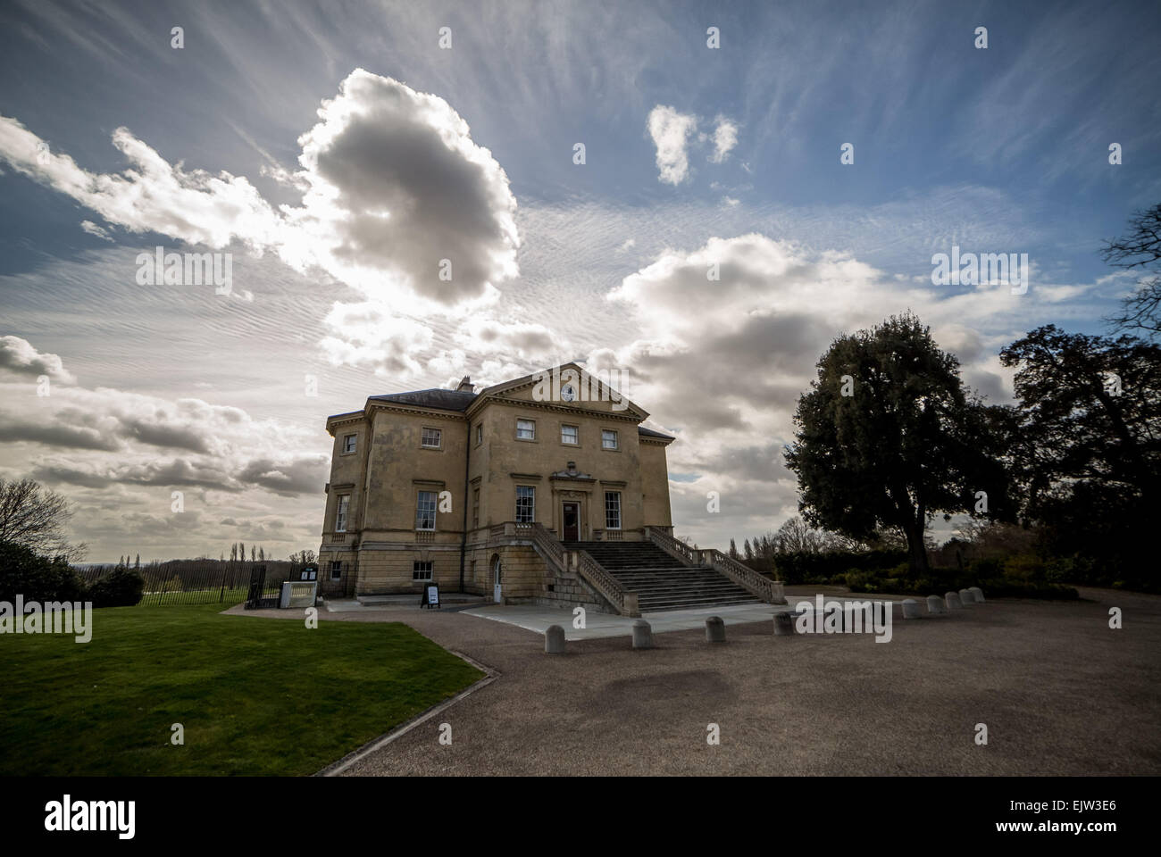 London, UK. 1st April, 2015. Danson House in Bexleyheath Credit: Guy ...