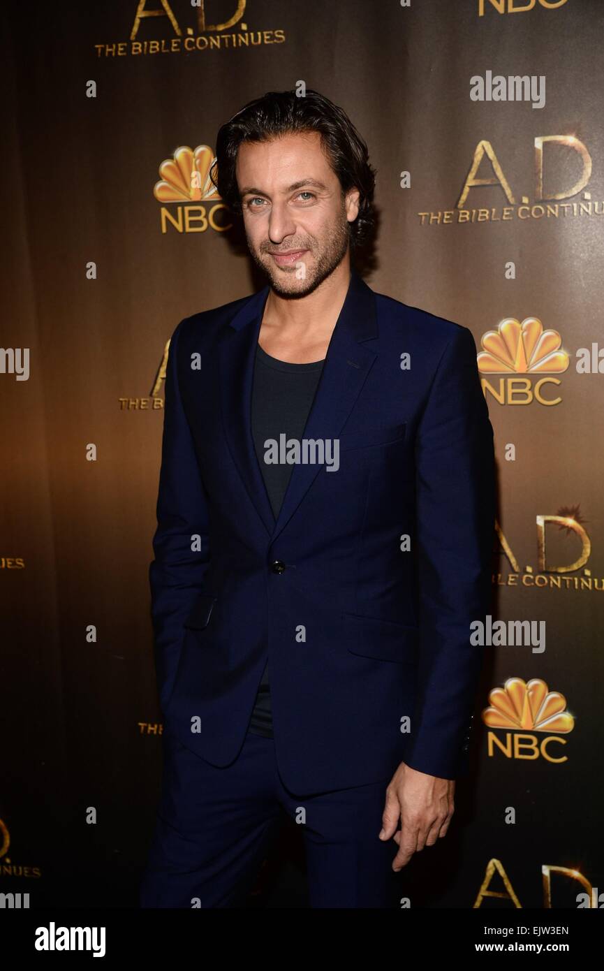 New York, NY, USA. 31st Mar, 2015. Adam Levy at arrivals for A.D. THE ...