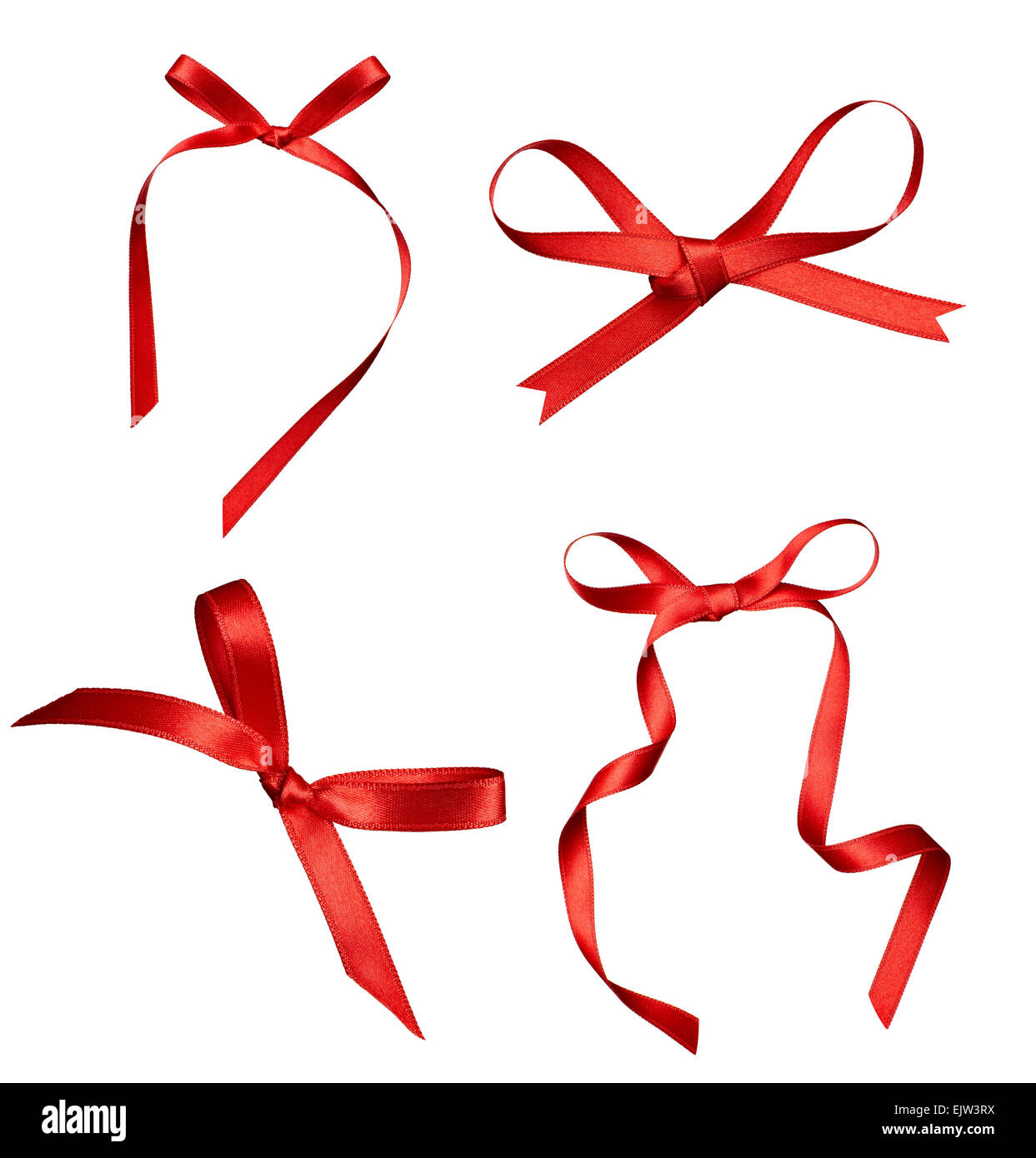 ribbon bow knot decoration Stock Photo - Alamy