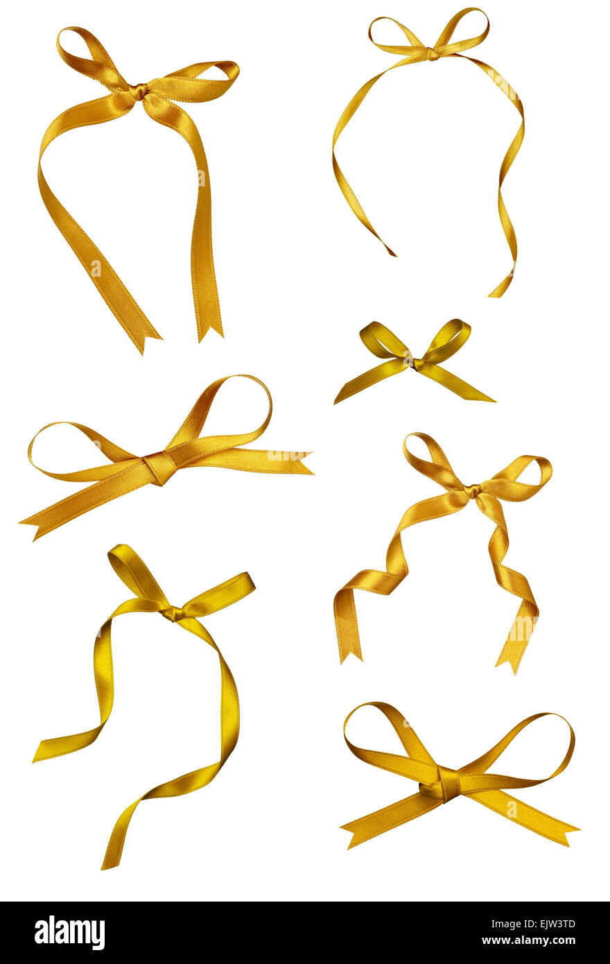 ribbon bow knot decoration Stock Photo - Alamy