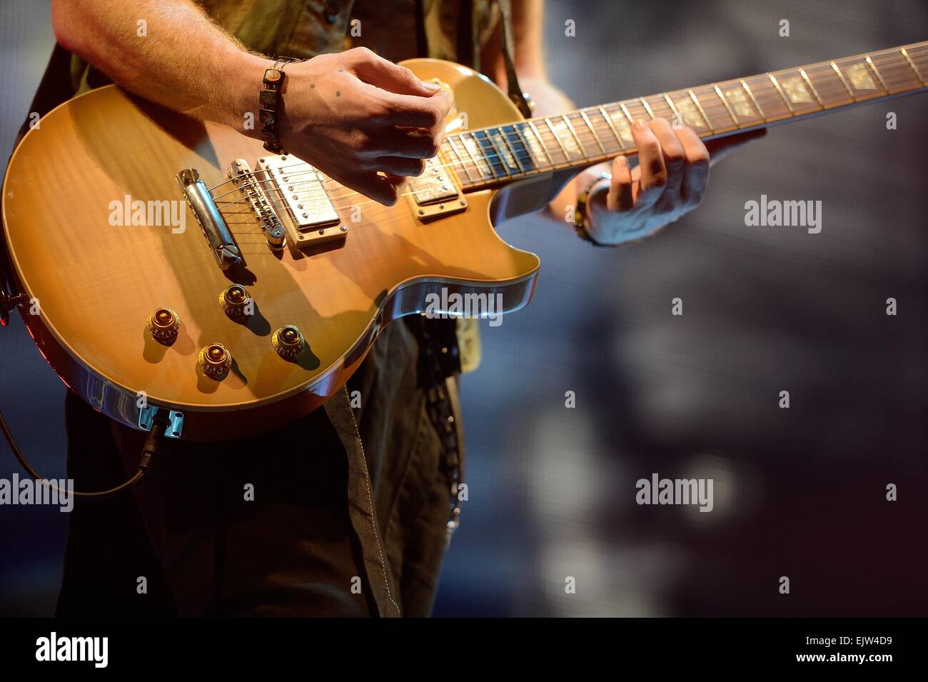Mark Sheehan of The Script on Stage at SSE Hydro, Glasgow Stock Photo ...