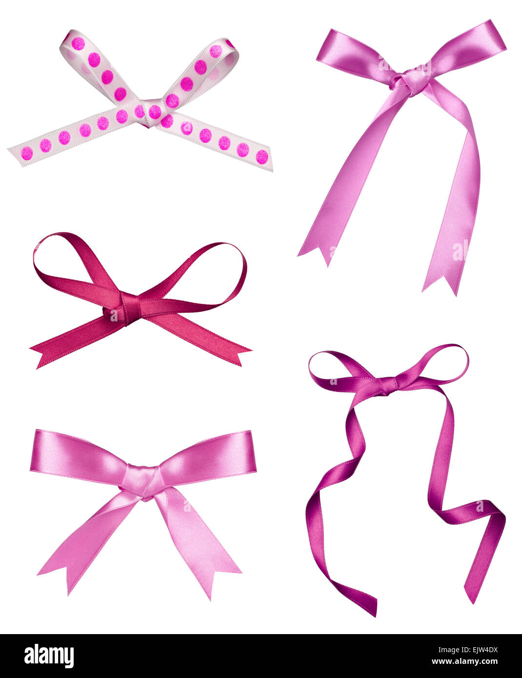 ribbon bow knot decoration Stock Photo - Alamy