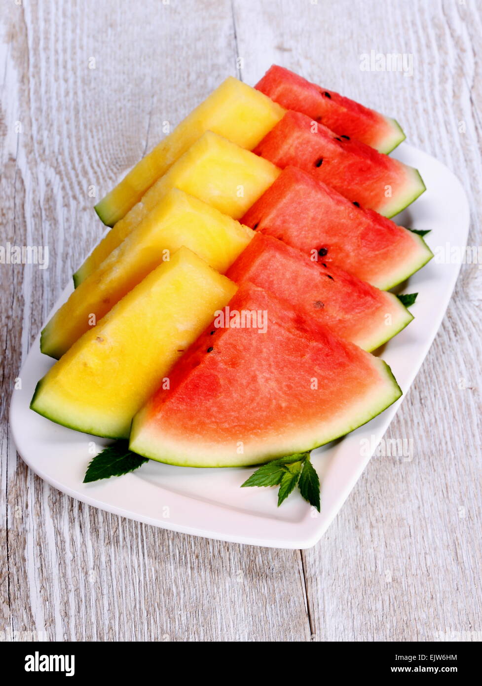 Red watermelon hi-res stock photography and images - Alamy