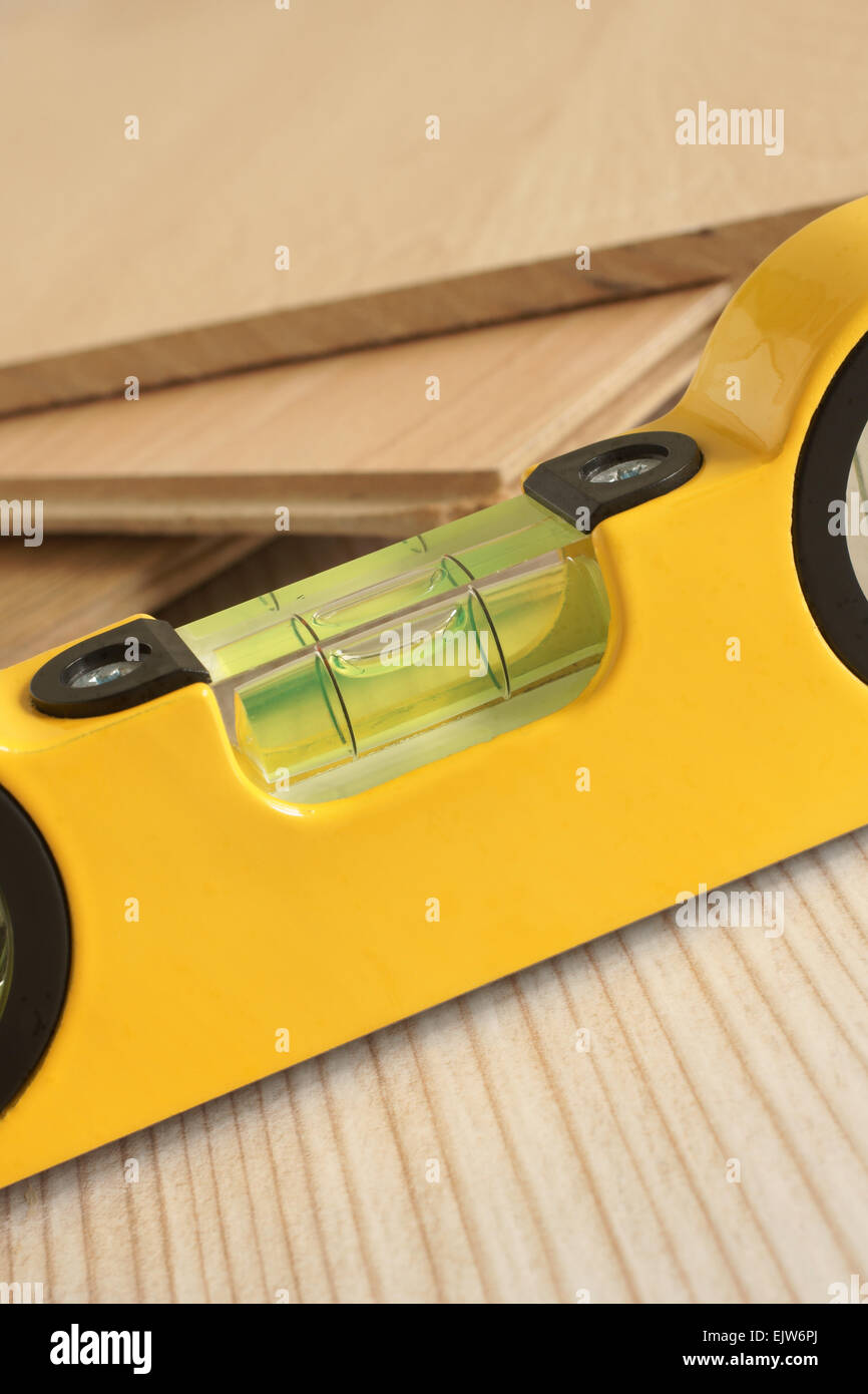 A spirit level an essential builders or carpentry tool for ensuring ...
