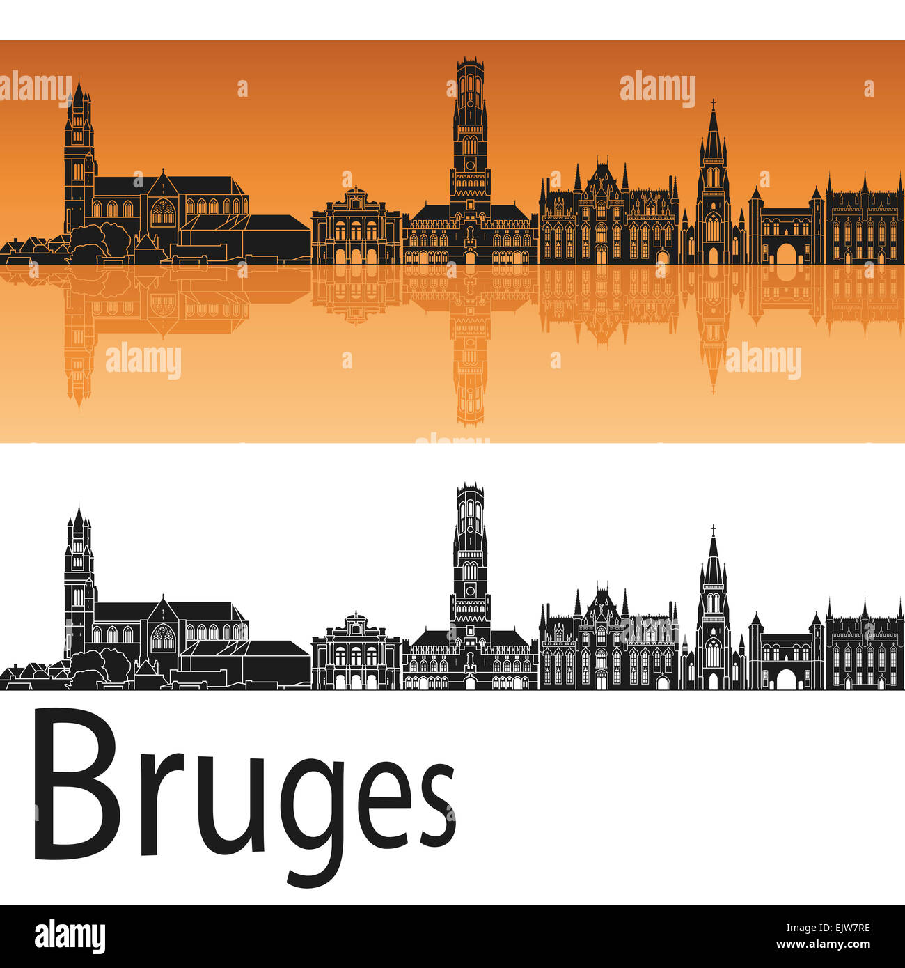 City of bruges Cut Out Stock Images & Pictures - Alamy
