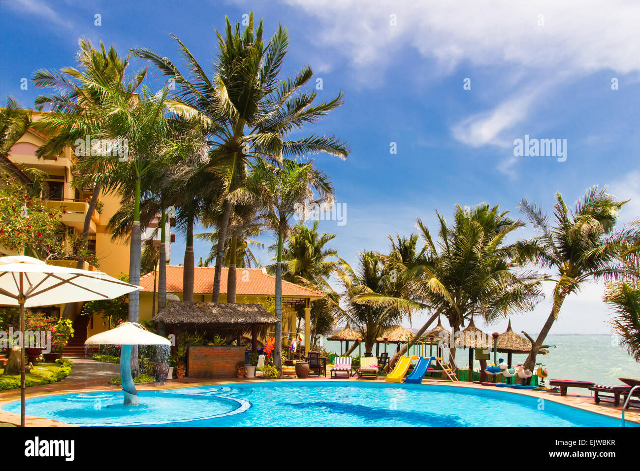Swim resort hi-res stock photography and images - Alamy