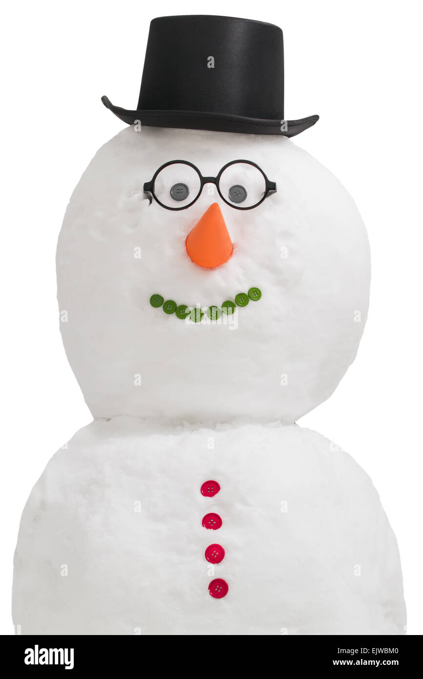 Snowman isolated hi-res stock photography and images - Alamy