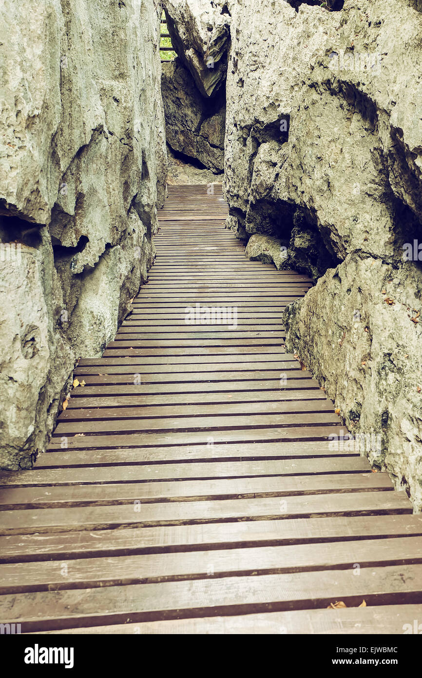 Hiking path in the mountains Stock Photo - Alamy