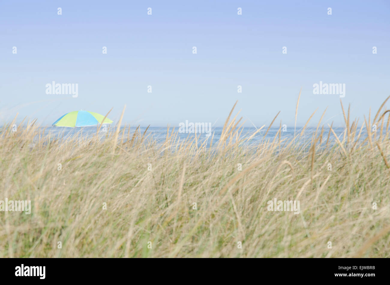 USA, Massachusetts, Nantucket Island, Siasconset Beach, View of beach ...