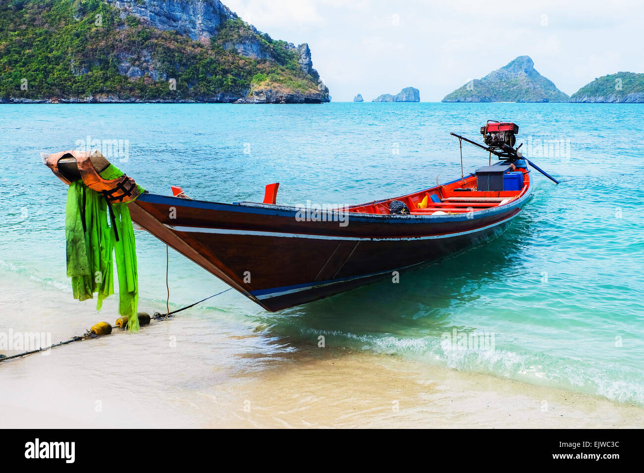 Long tail boat Stock Photo - Alamy