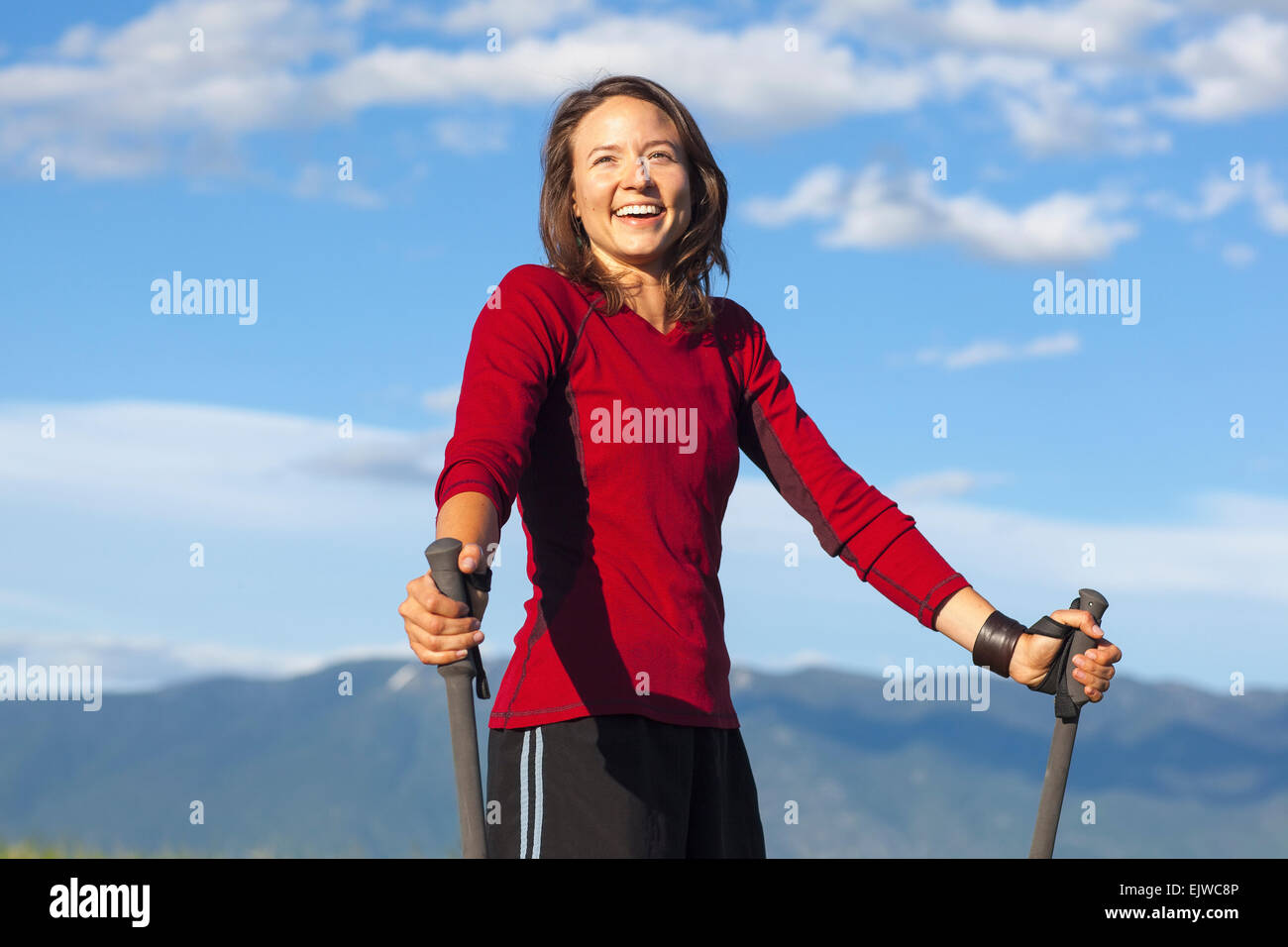 Trekking pole hi-res stock photography and images - Alamy