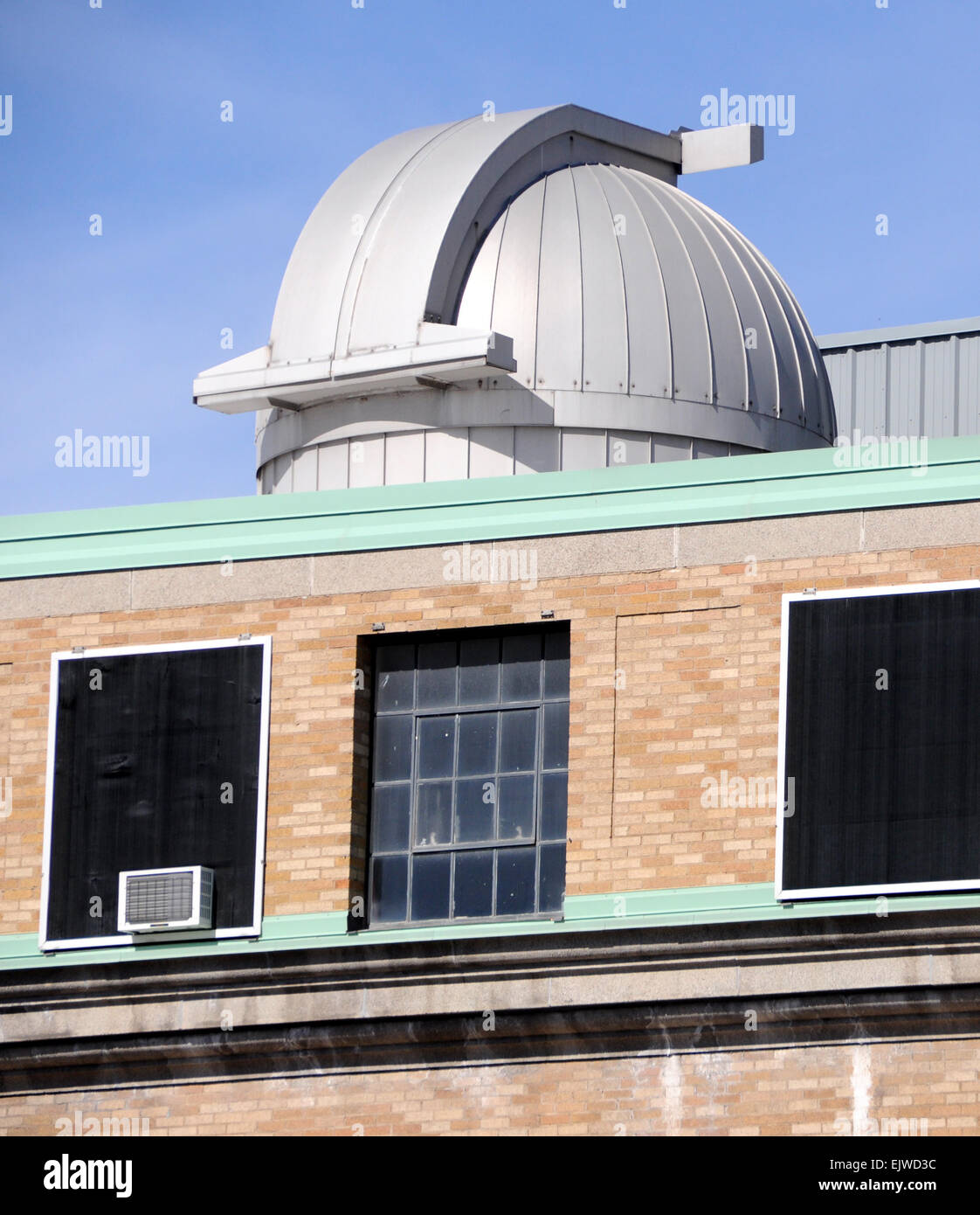 Roof Top Astronomical Observatory at the University of Utah Stock Photo ...