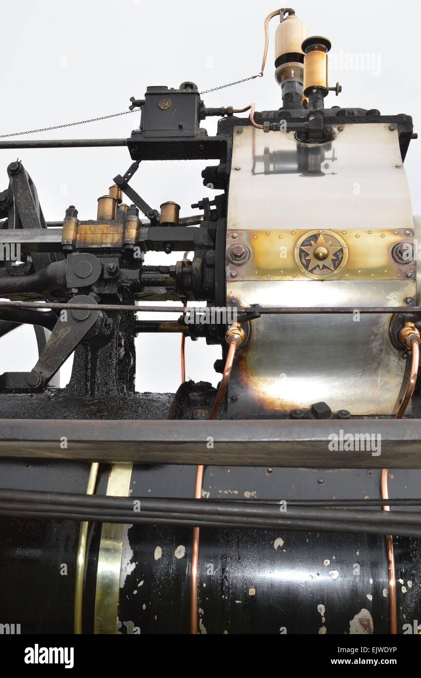 Steam engine at Henham steam rally Stock Photo - Alamy