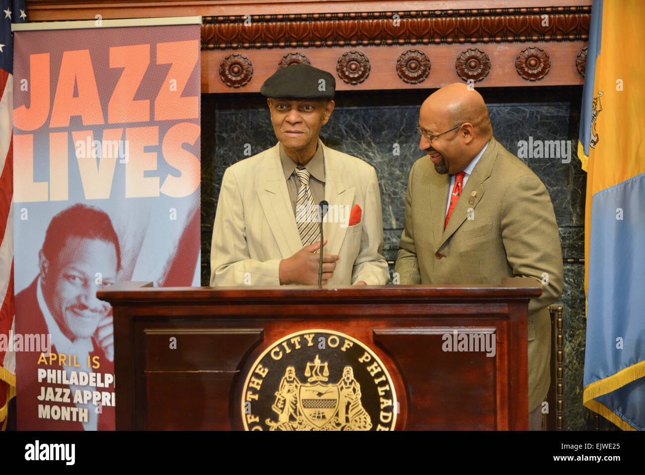 Philadelphia, Pennsylvania, USA. 1st Apr, 2015. Philadelphia Mayor ...