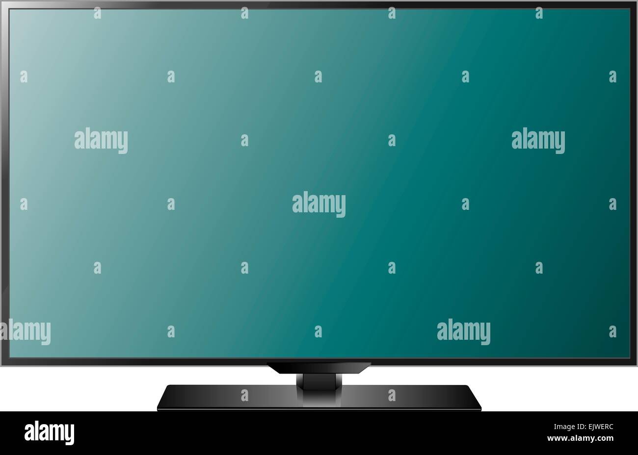 Realistic plasma tv with stand hi-res stock photography and images - Alamy