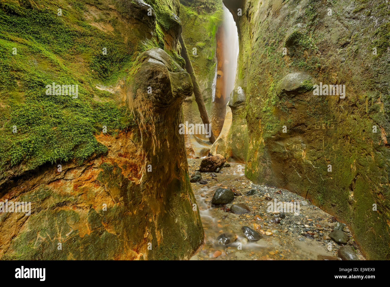 Canyon with waterfall hi-res stock photography and images - Alamy