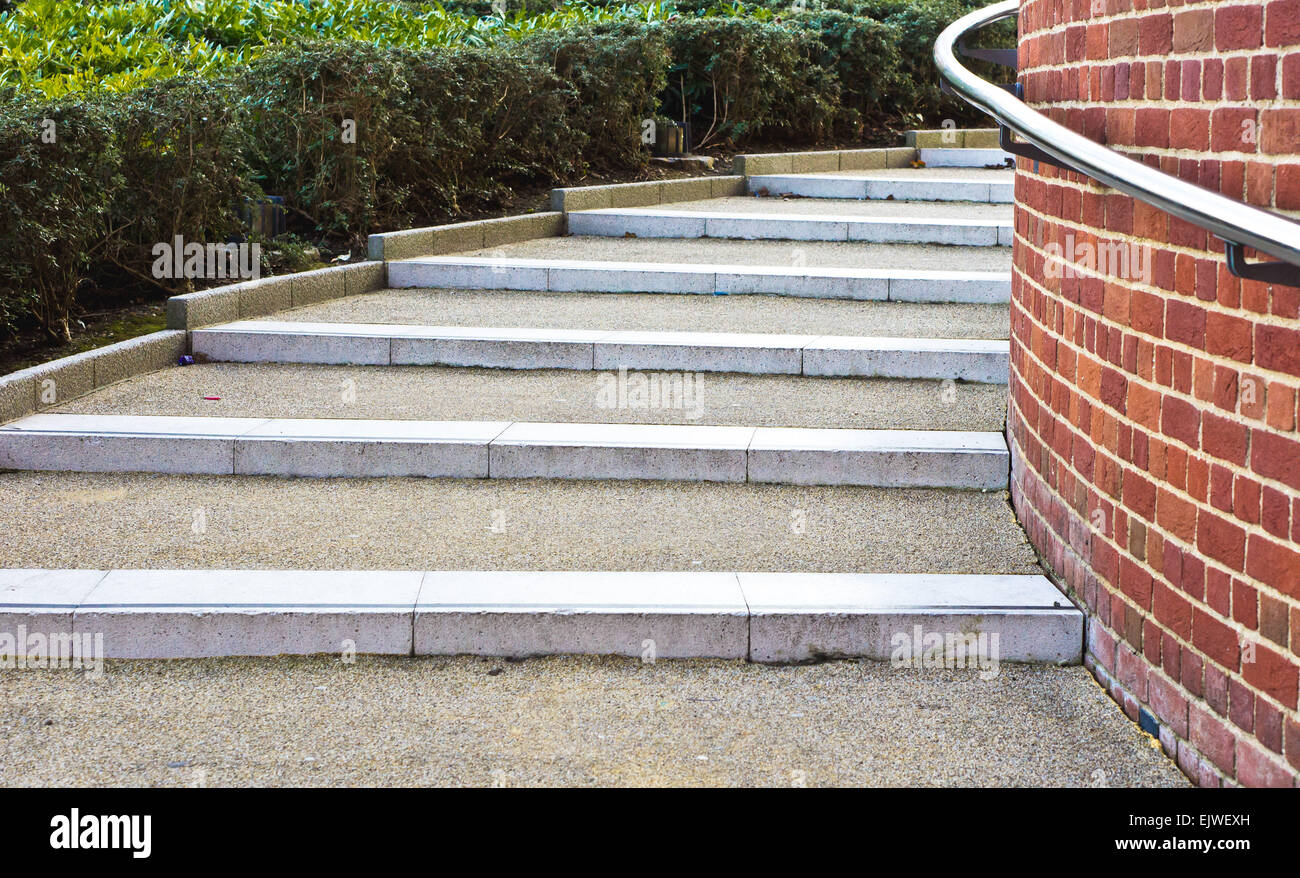 Modern stone steps hi-res stock photography and images - Alamy